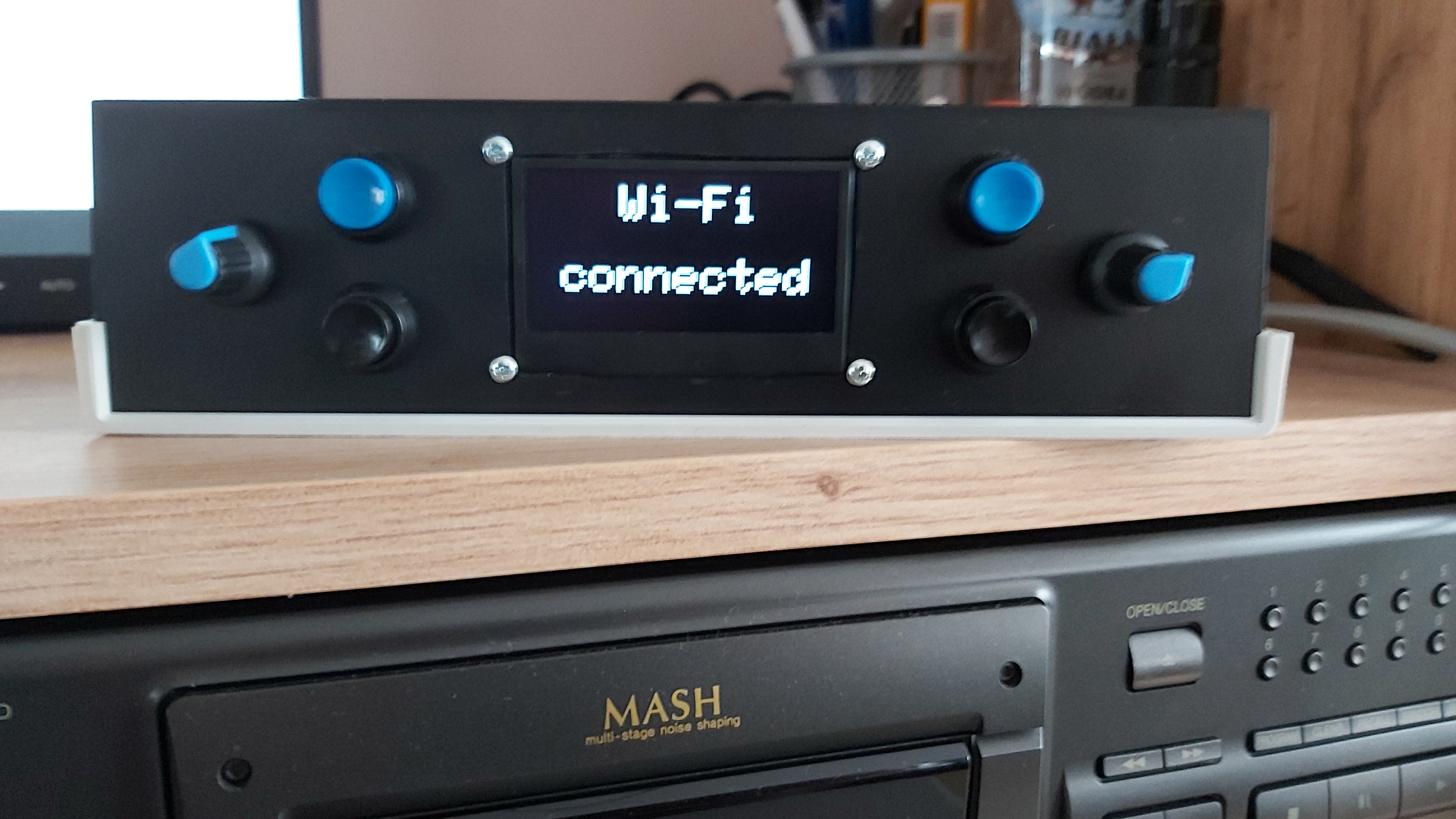 Internet radio and audio file player on ESP32-S3