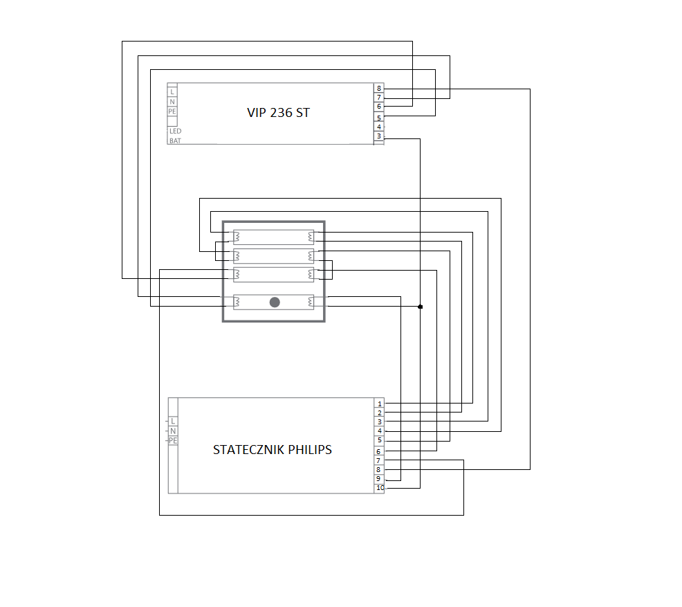 Wymiana modułu awaryjnego VIP 236 ST na PRIMUS TEC 6-26W INTELIGHT w ...
