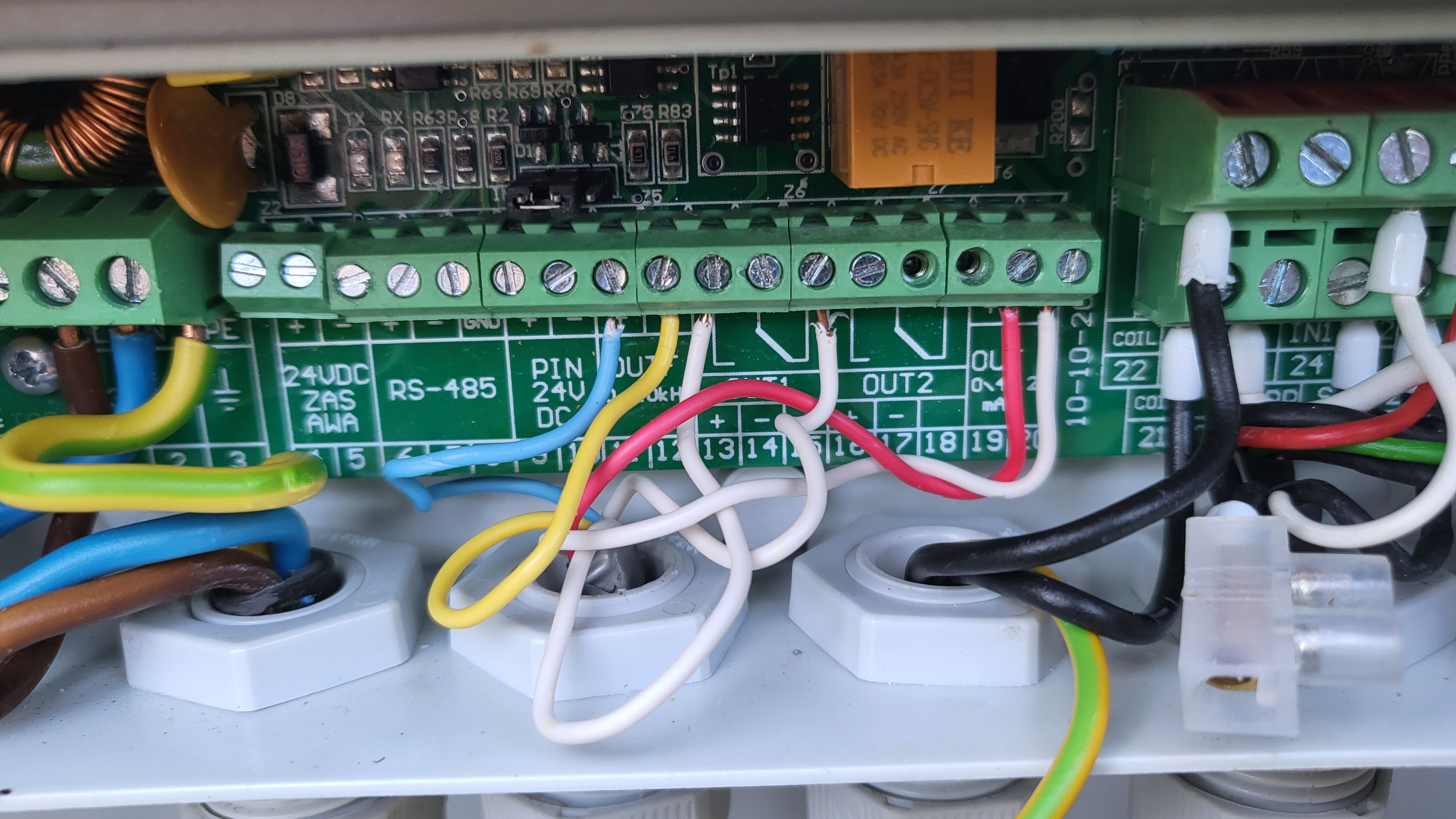Oczyszczalnia Inventia MT-020 - podgląd przepływu - elektroda.pl