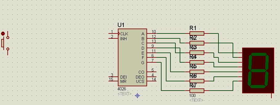 Jak zbudować licznik mod 10 z wyświetlaczem 7-segmentowym? Schematy?