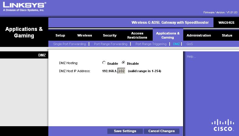 DVR Vtvision VTV b 1104 + Router Linksys WAG54GS-EU