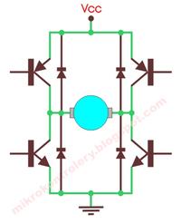 Mostek H na IRF9Z34 do sterowania silnikiem RC za pomocą Arduino ...
