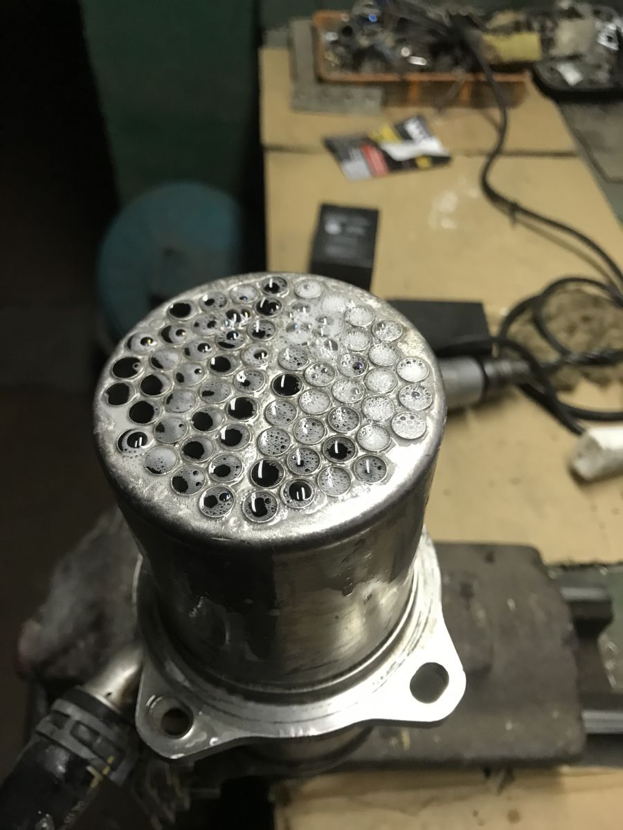 Audi a6 c7 - czyszczenie kanałów chłodniczki spalin. Zastosowanie ...