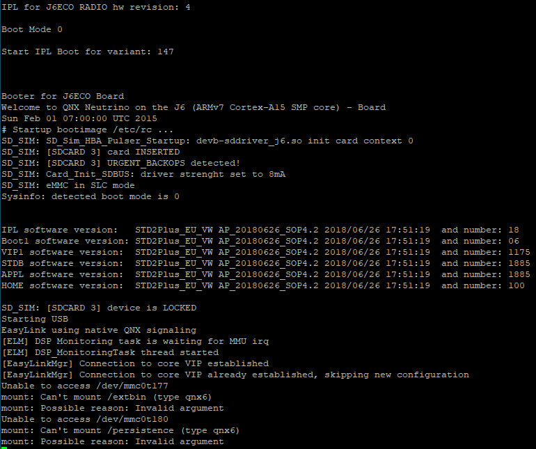 Jak uruchomić recovery mode w radiu MIB2 STD Delphi 3Q0 035 824 C?