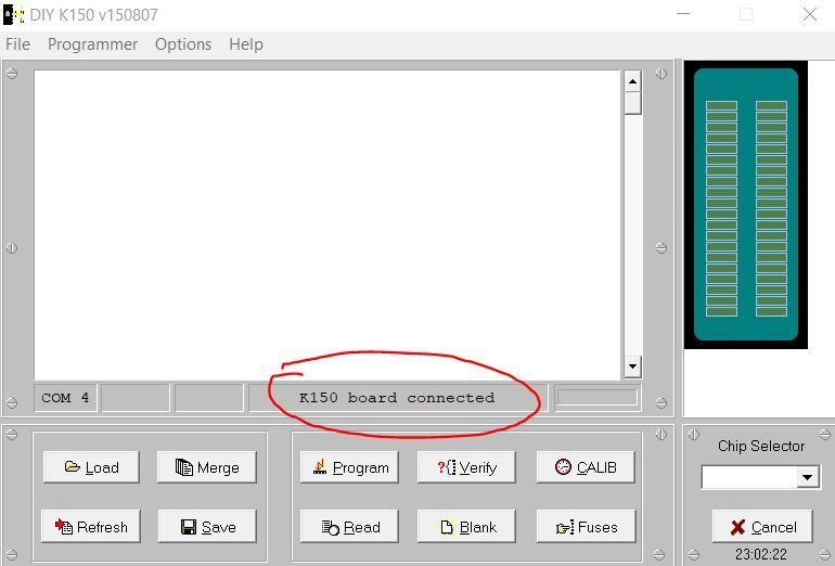 Programator PIC K150: Jak poprawnie odczytać wsad z MCU PIC18F877A na ...