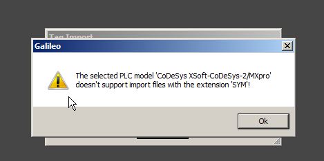 XV-102-BE-35TQRC-10 - Przeniesienie danych z X Soft Code Sys do Galileo ...