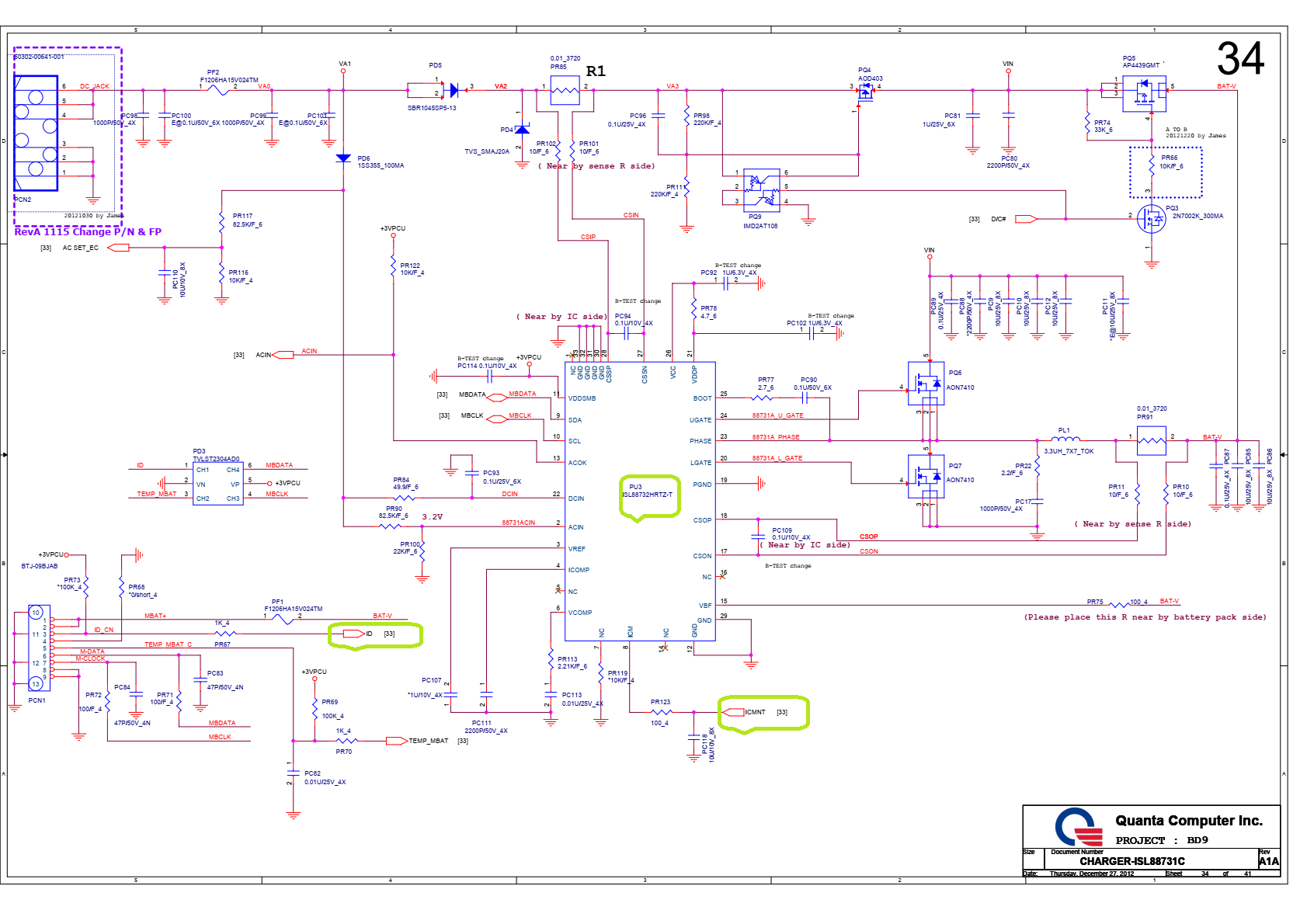 Toshiba/L50-B - Toshiba L50 DABLIDMB8E0 rev.E nie włącza się z wpiętą baterią