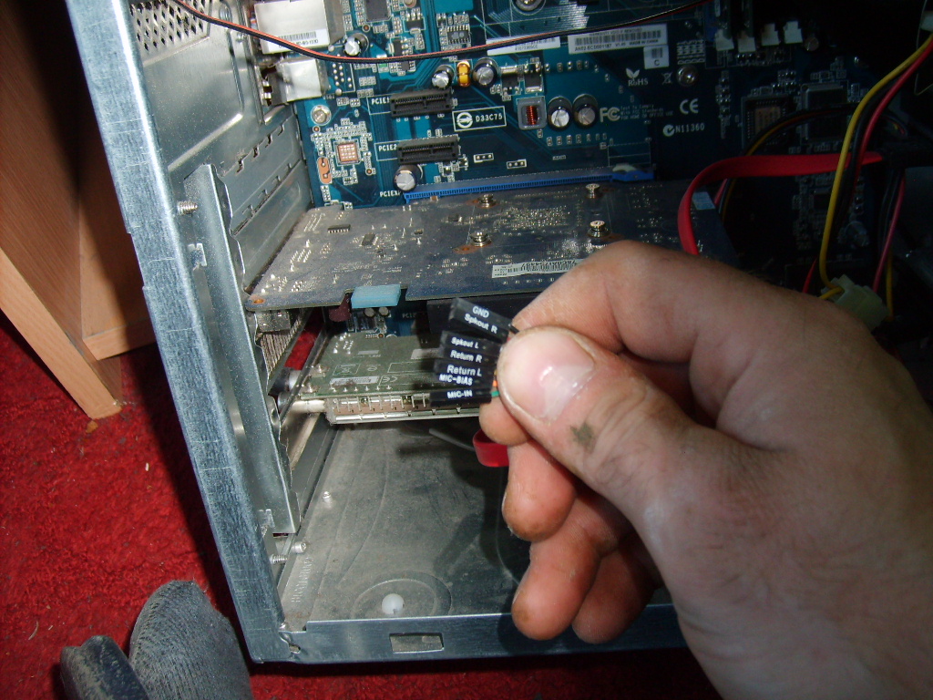 Jak podłączyć przedni panel audio do płyty Abit AN52 z Realtek HD Audio ...