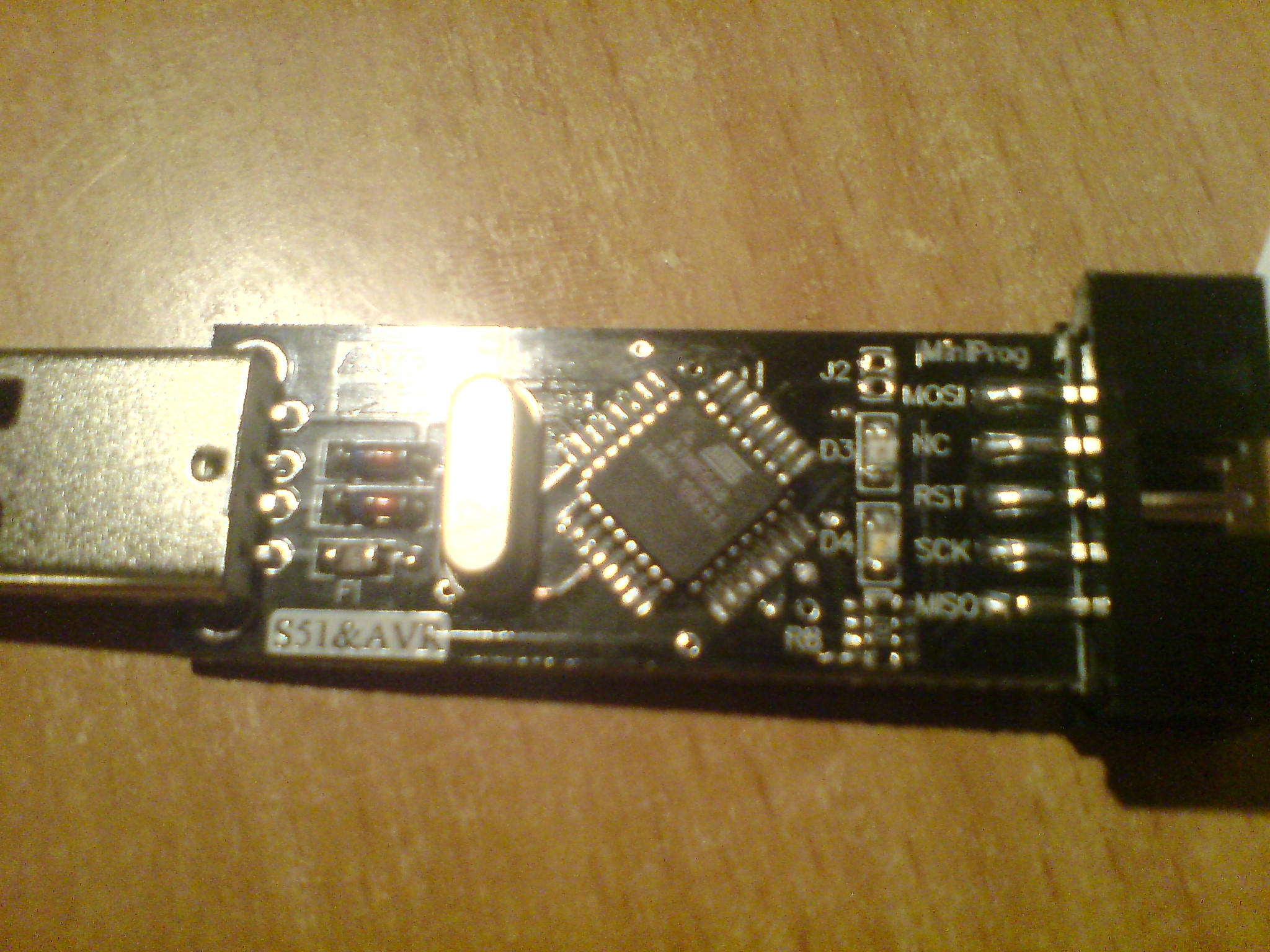 [atmega8] Jak ustawić USBasp do programowania Atmega8 z taktowaniem