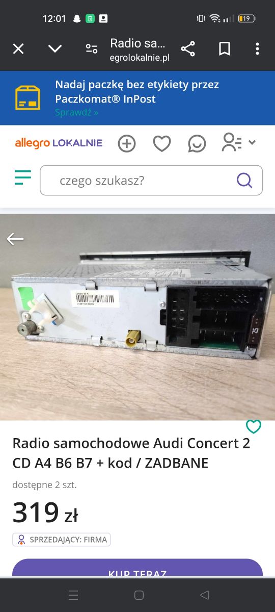 Jak podłączyć subwoofer do radia Audi Concert 2 i co jest potrzebne?