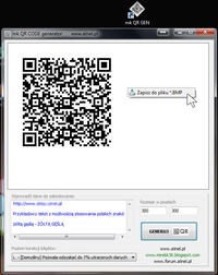 Program do generowania kodów QR na PC