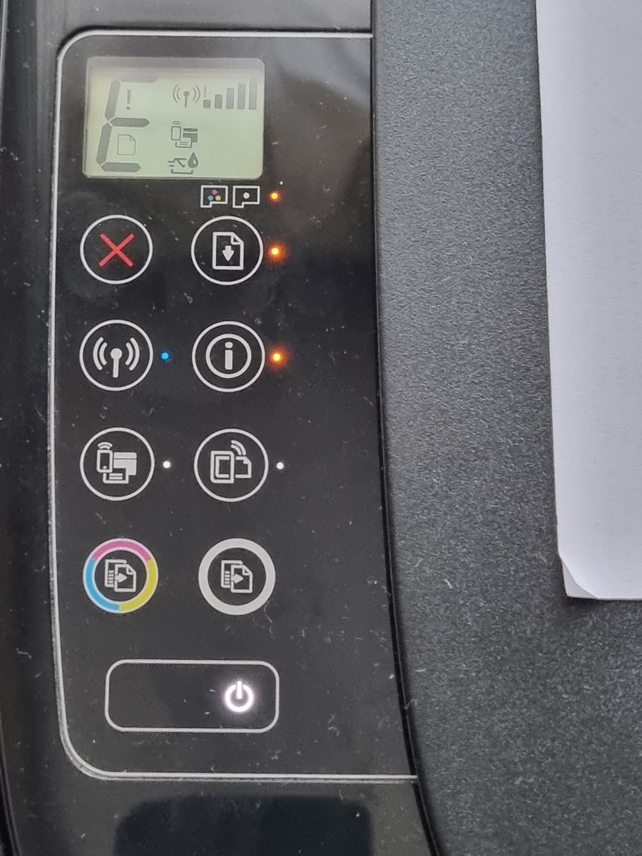 [Zlecę] HP INK Tank 415 - migają wszystkie kontrolki i wyświetlacz