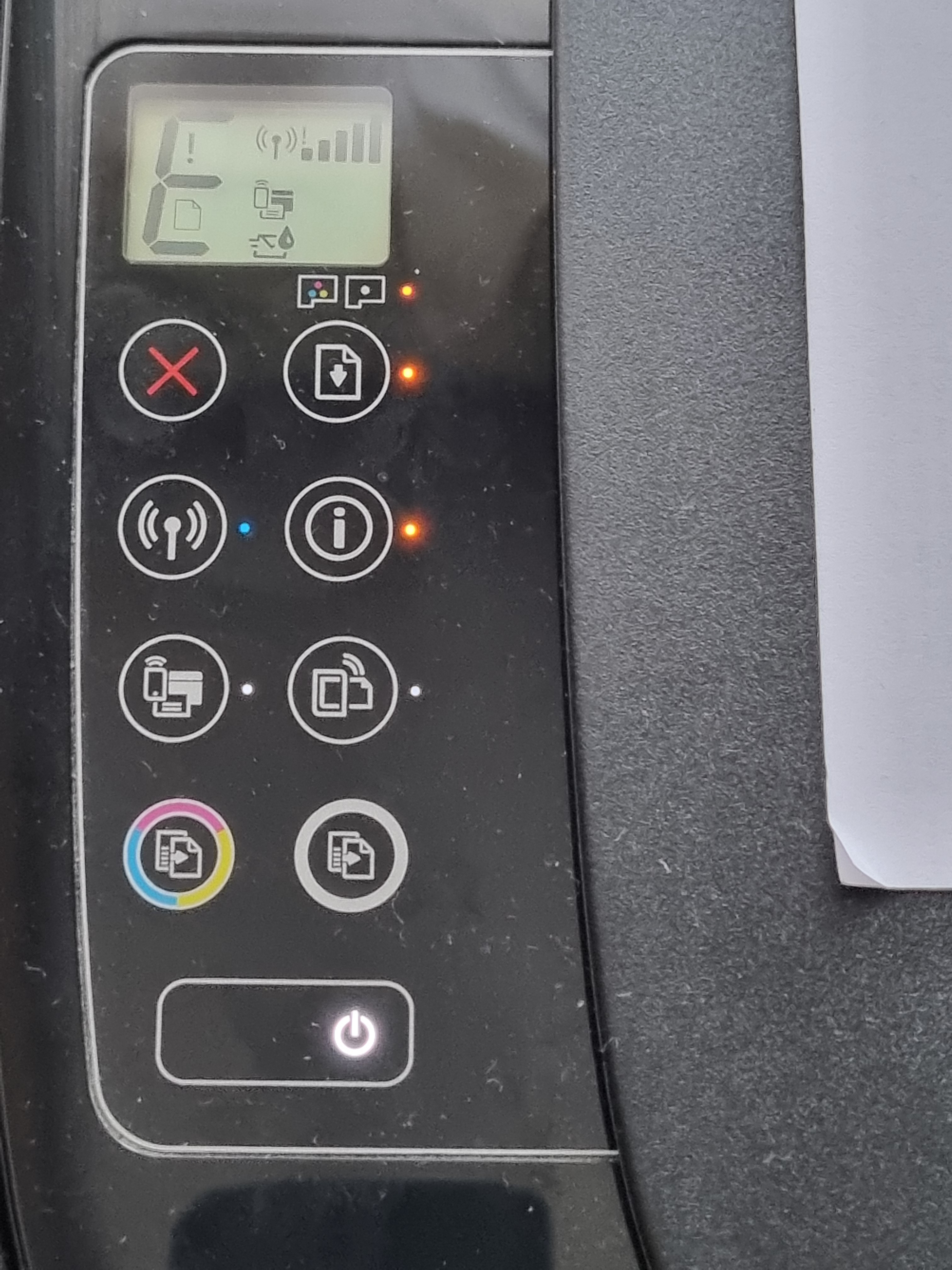 [Zlecę] HP INK Tank 415 - migają wszystkie kontrolki i wyświetlacz