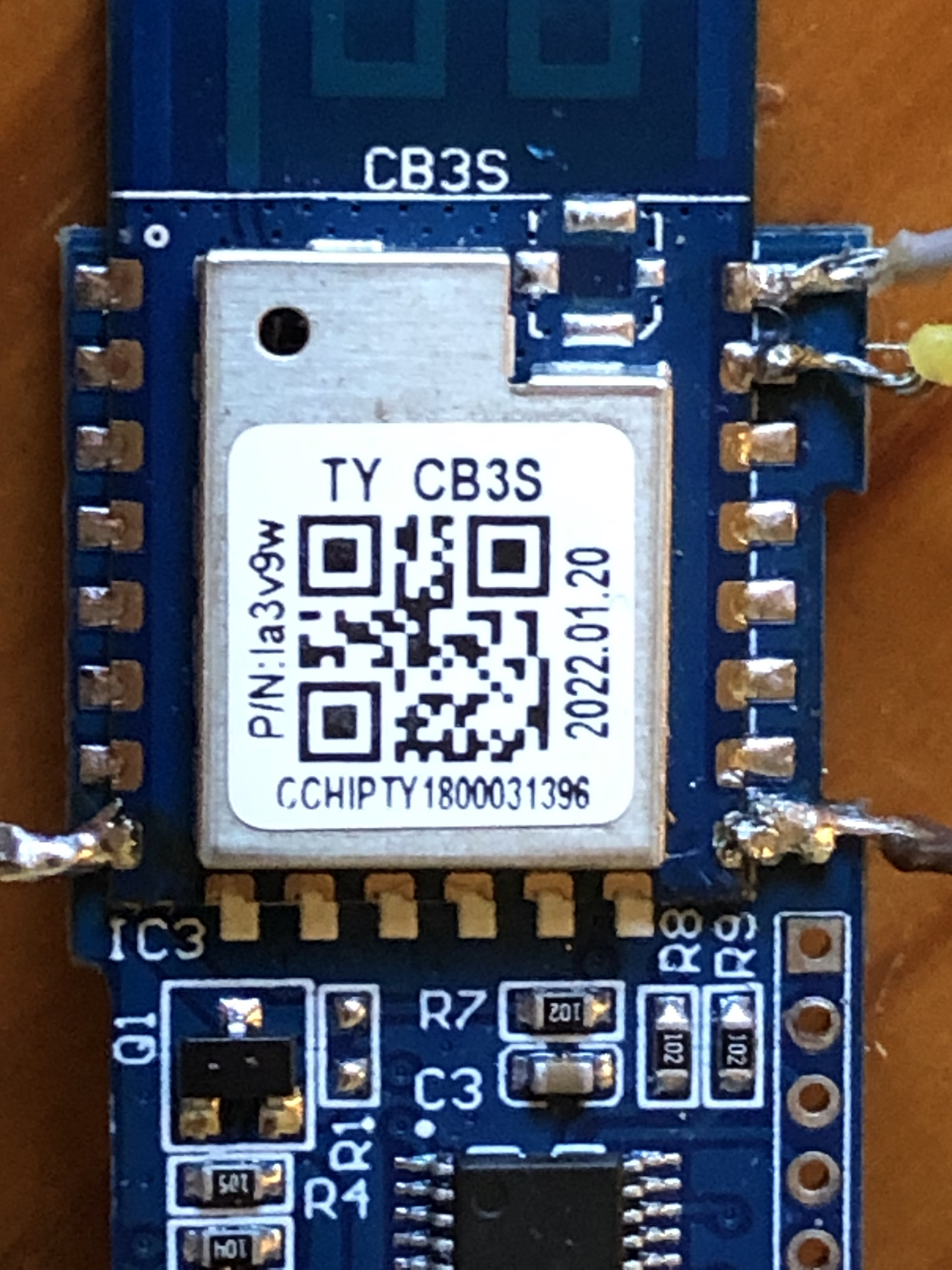 Qiachip Smart Switch - BK7231N / CB2S - interior, programming - 6