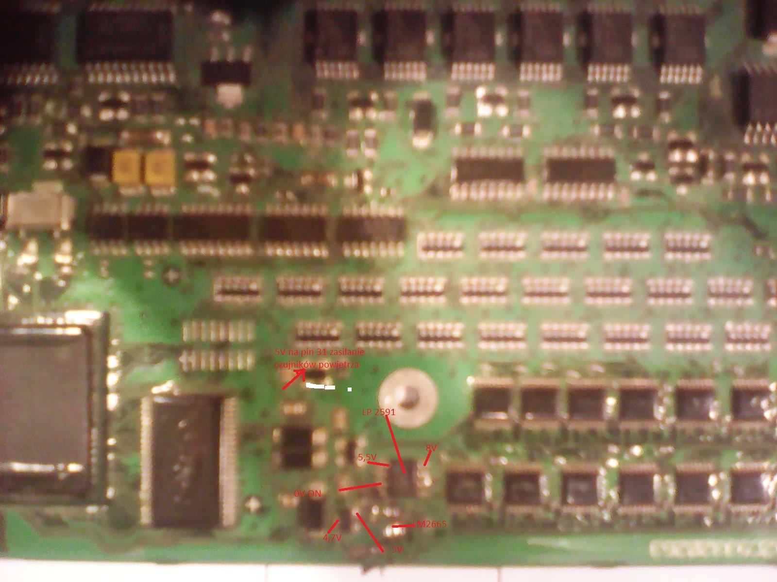 DAF XF 105 - 2011rok. zamiana VIC3 na VIC2. usterka zasilania czuj ...