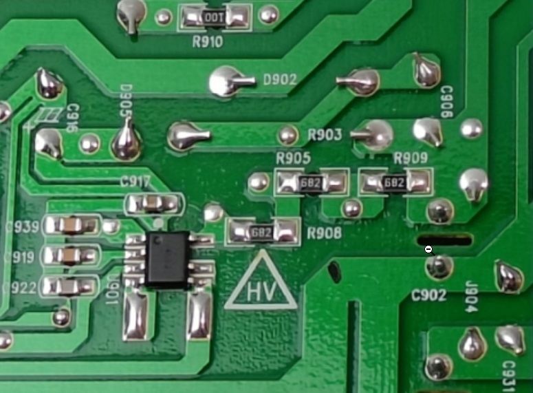 [Rozwiązano] Wartości rezystorów R905, R908, R909 w AOC 24G2U/BK ...