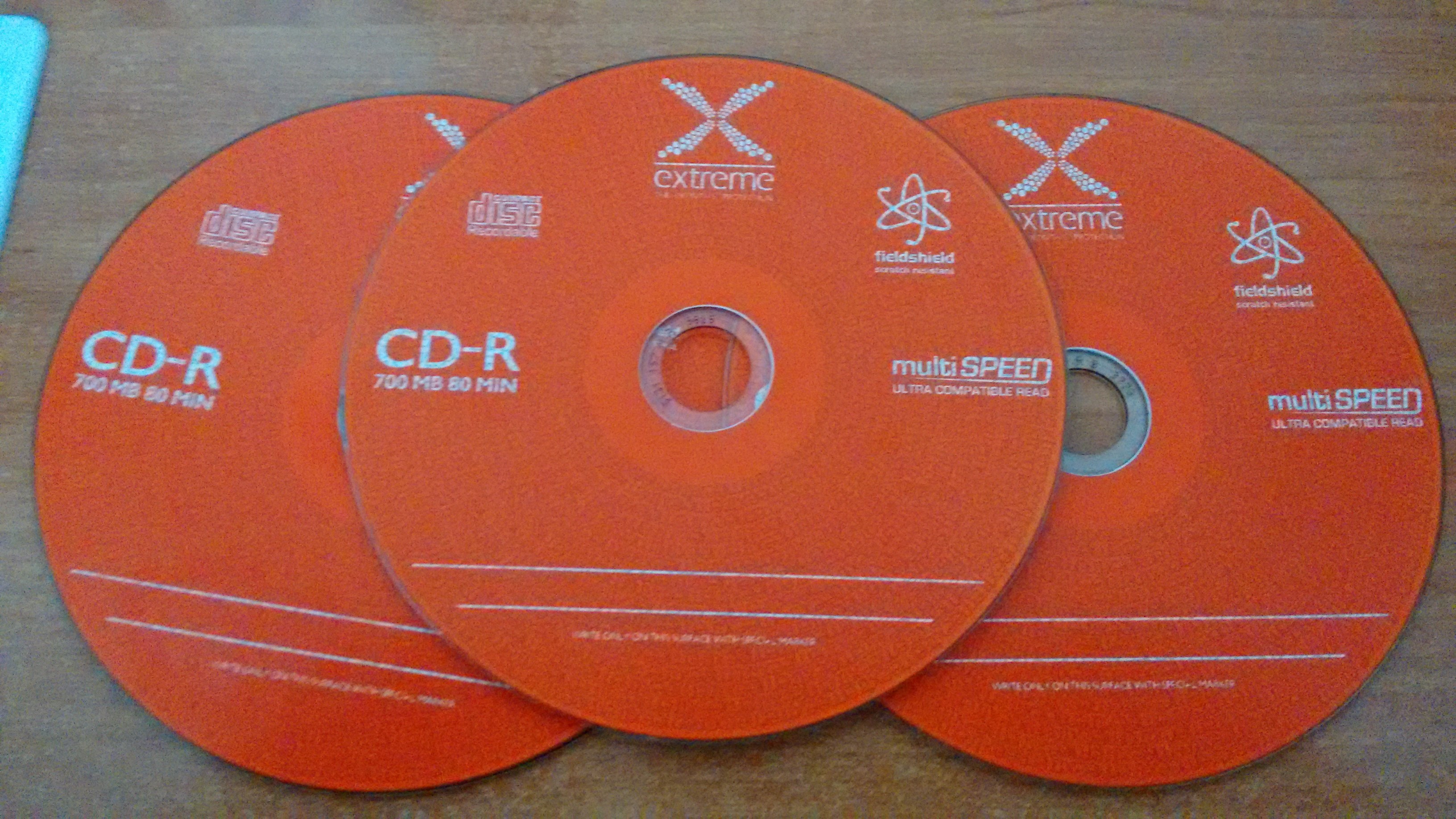 Jakie nośniki CD-R wybrać? Problemy z nagrywaniem na Extreme, JVC działały