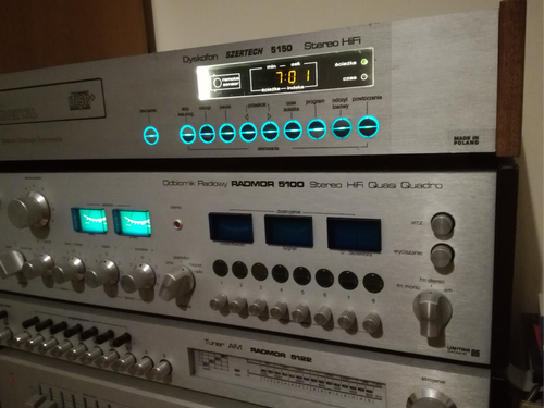 Dobór odtwarzacza CD do amplitunerów Radmor 5100/5102, 5412 - jakie opcje?