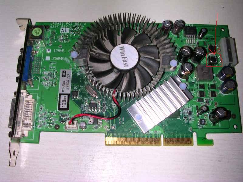 Zamiennik układu C166 na karcie graficznej Winfast 6600 - gdzie kupić?