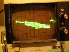 Monitor Daytek DT1531D - uszkodzone odchylanie pionowe.