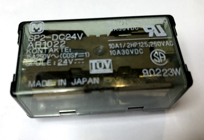 SP2-DC24V AR1022 (przekaźnik) - Poszukuję zamiennika/odpowiednika.