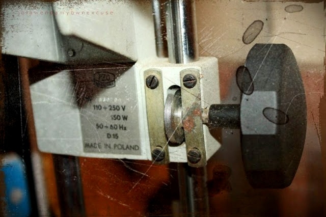 Stół do reprodukcji Krokus repro - mechanizm przesuwu