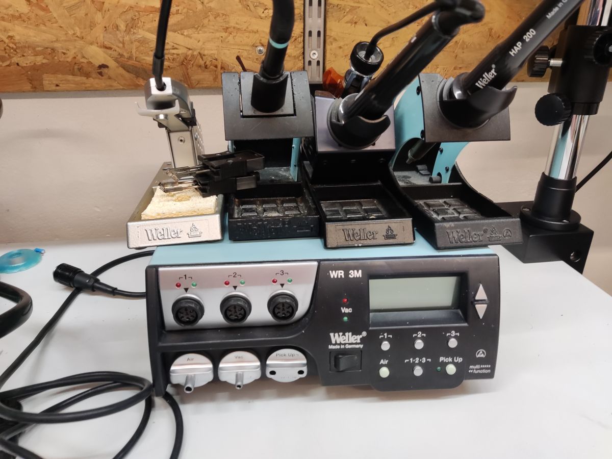 [Sprzedam] Weller WR 3M – stacja 3-kanałowa z akcesoriami + Mikropeseta ...