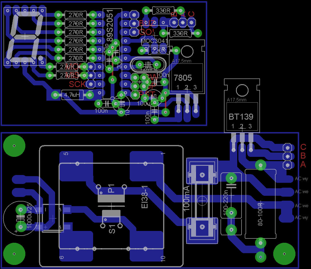 Sterownik zgrzewarki punktowej