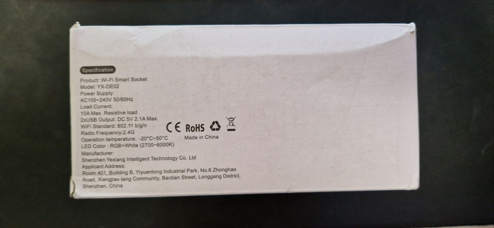 [TYWE2S/ESP8226] Smart plug with RGBW backlight MOKO TX-DE02 and USB ...