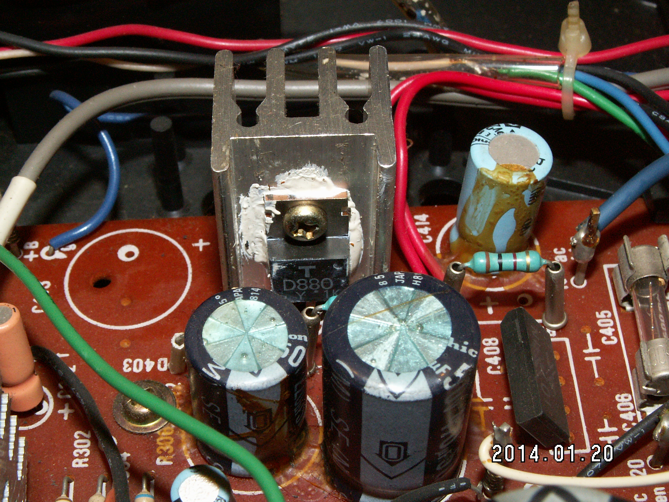 Teleton A380 - Jaki tranzystor i dioda Zenera do wzmacniacza?