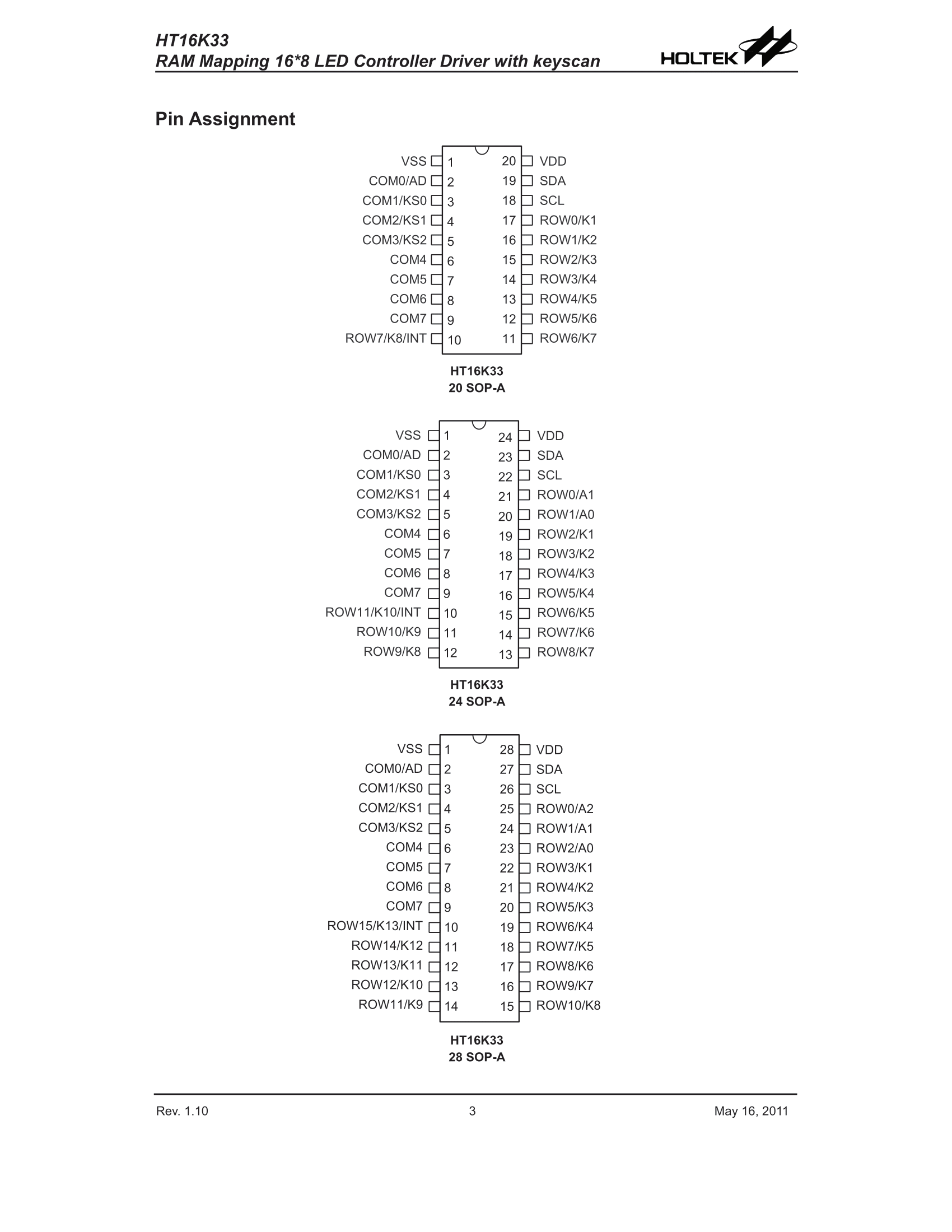 HT16K33 alphanumeric LED display module 14 segments 4 characters ...