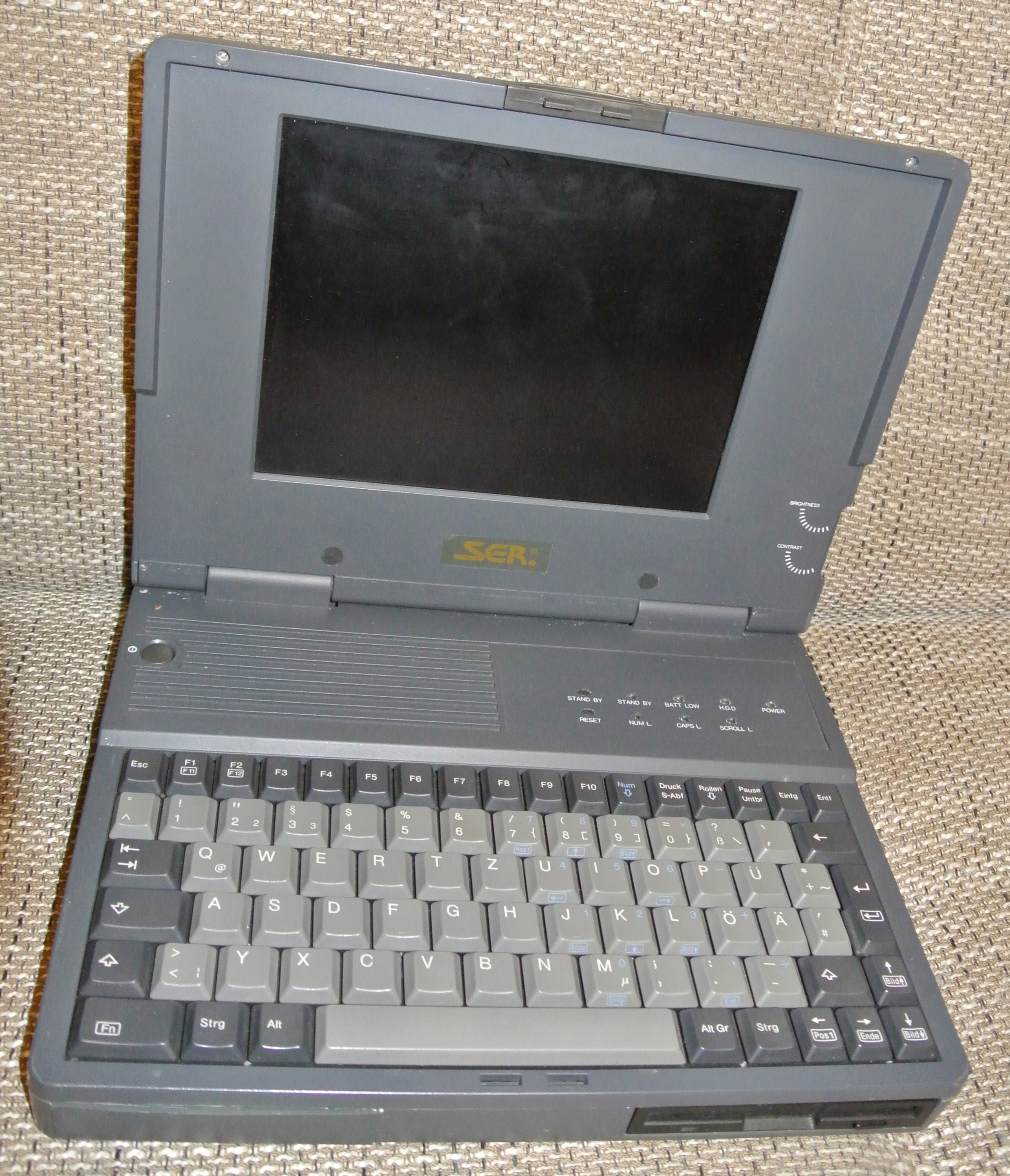 Stary laptop SER, czy ktoś spotkał się z czymś takim