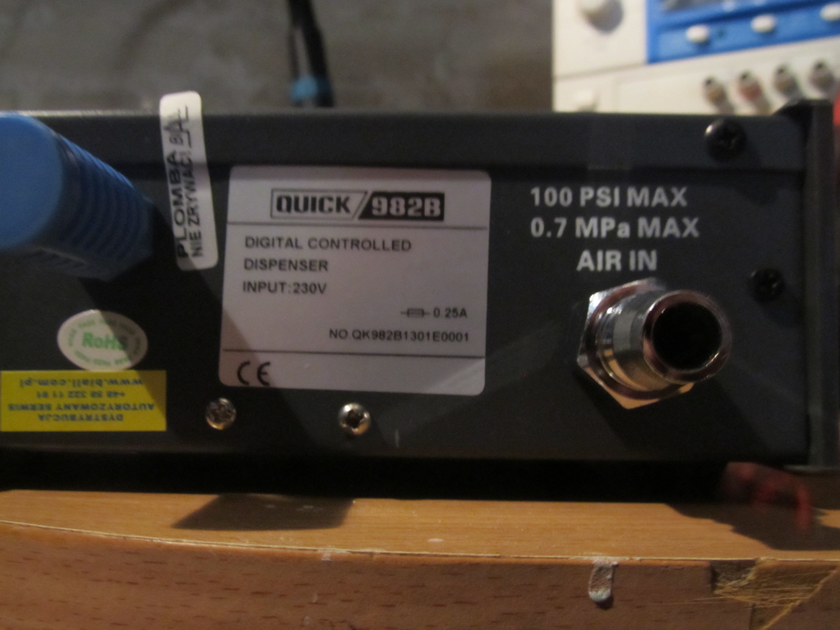 [Sprzedam] Quick 982B dyspenser, podajnik pasty lutowniczej, kleju NOWY