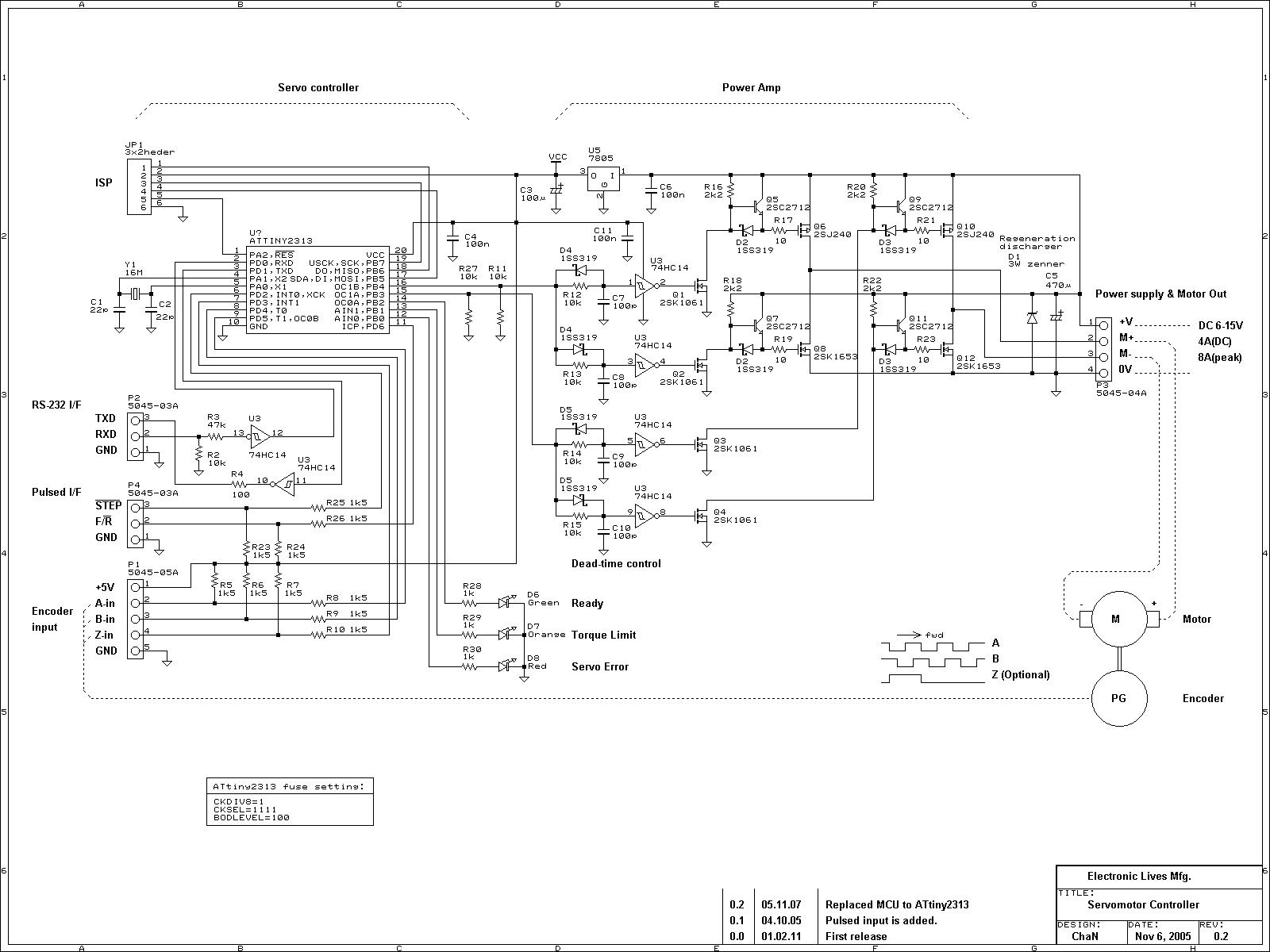 Jak działa mostek H na MOSFET 2SJ240, 2SK1653, 2SC2712, 2SK1061?