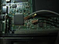 IBM ThinkPad R50p - zwarcie na płycie, brak podświetlenia matrycy