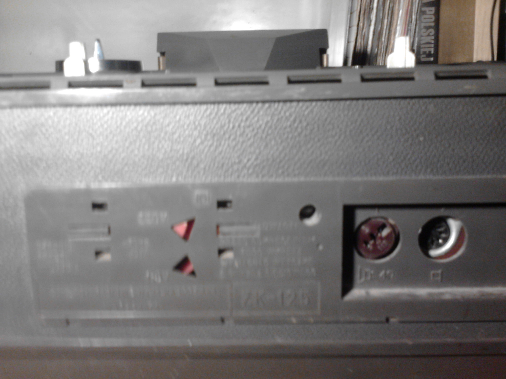 Unitra Zk125 - Brak nagrywania, nieprzylutowane kable, funkcje pokręteł