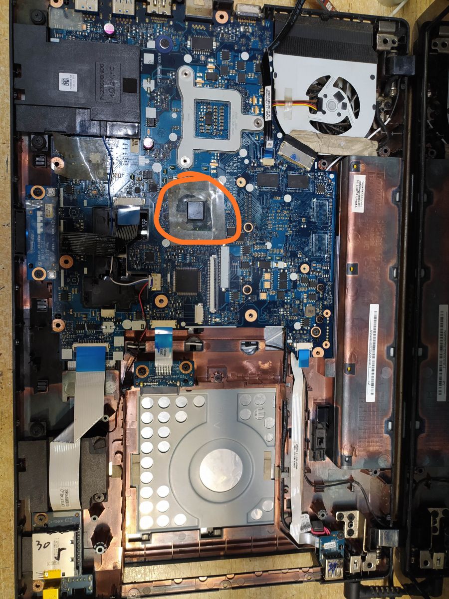 Lenovo G580 - Płyta LA-7988P - elektroda.pl