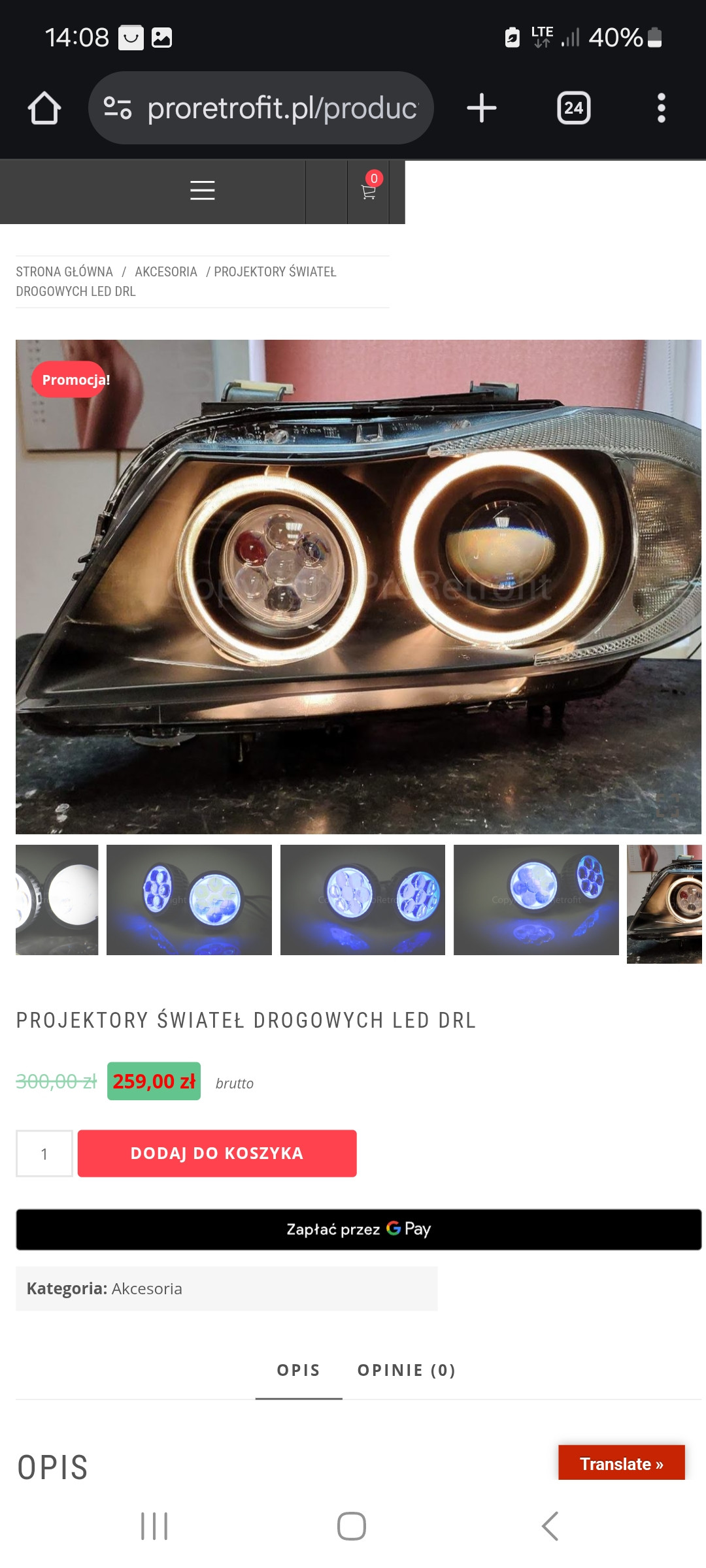 LED zamiast żarówki długich w BMW E39 polift – kompatybilność, błąd żarówki, DRL