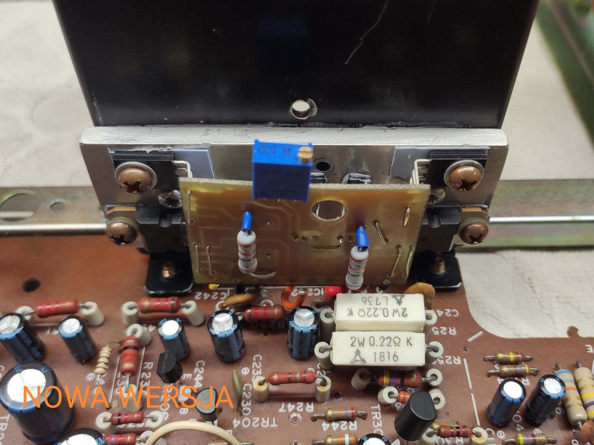 Technics SU-7100K: Jak zbudować układ STK-0039 na elementach ...