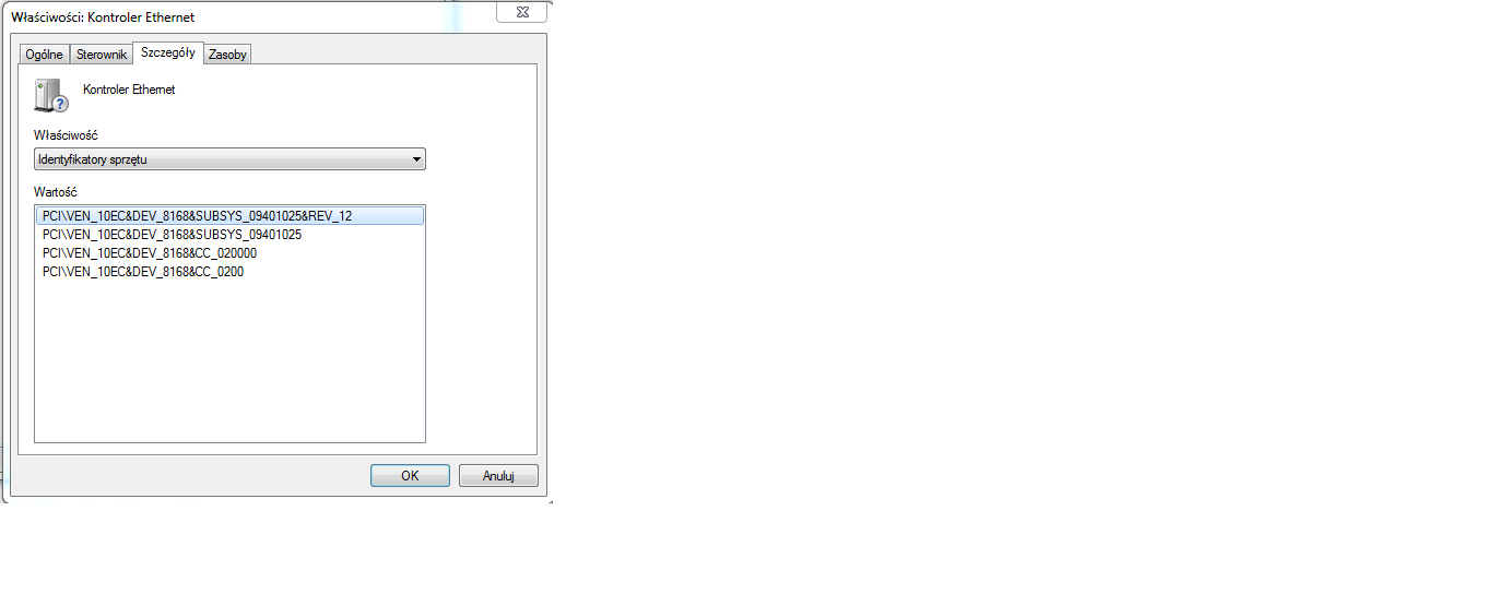 Acer E5-571G - Bluetooth wykrywa, ale nie łączy się z żadnym urządzeniem