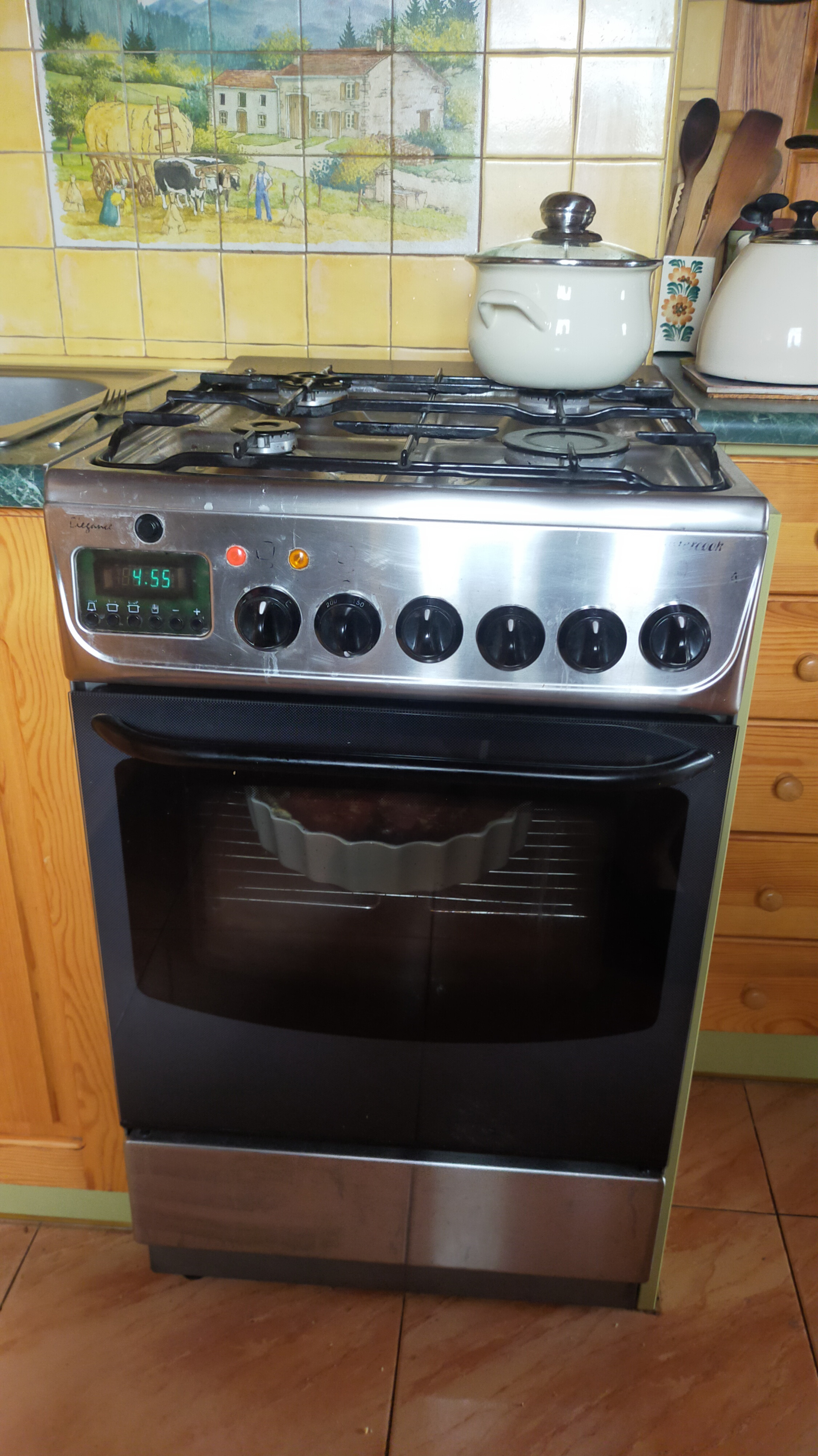 Mastercook KGE 3415 X - Wytarte symbole na pokrętłach i słabo grzejąca ...