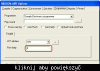 ATmega8, fusebity CKSEL=1001, kwarc zegarkowy 32,768kHz, Bascom ...