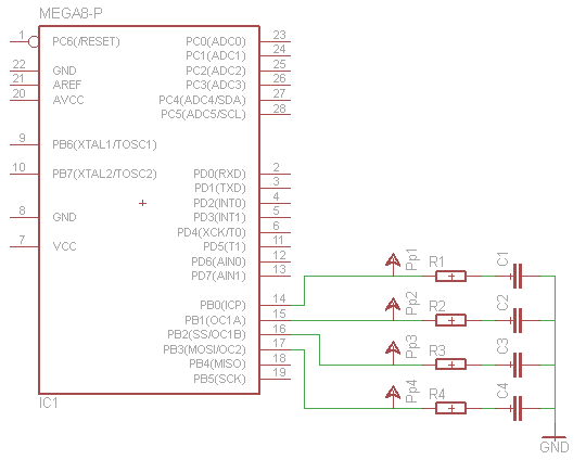 Przyciski dotykowe jak rozwiązać czas odświezania klawiszy.
