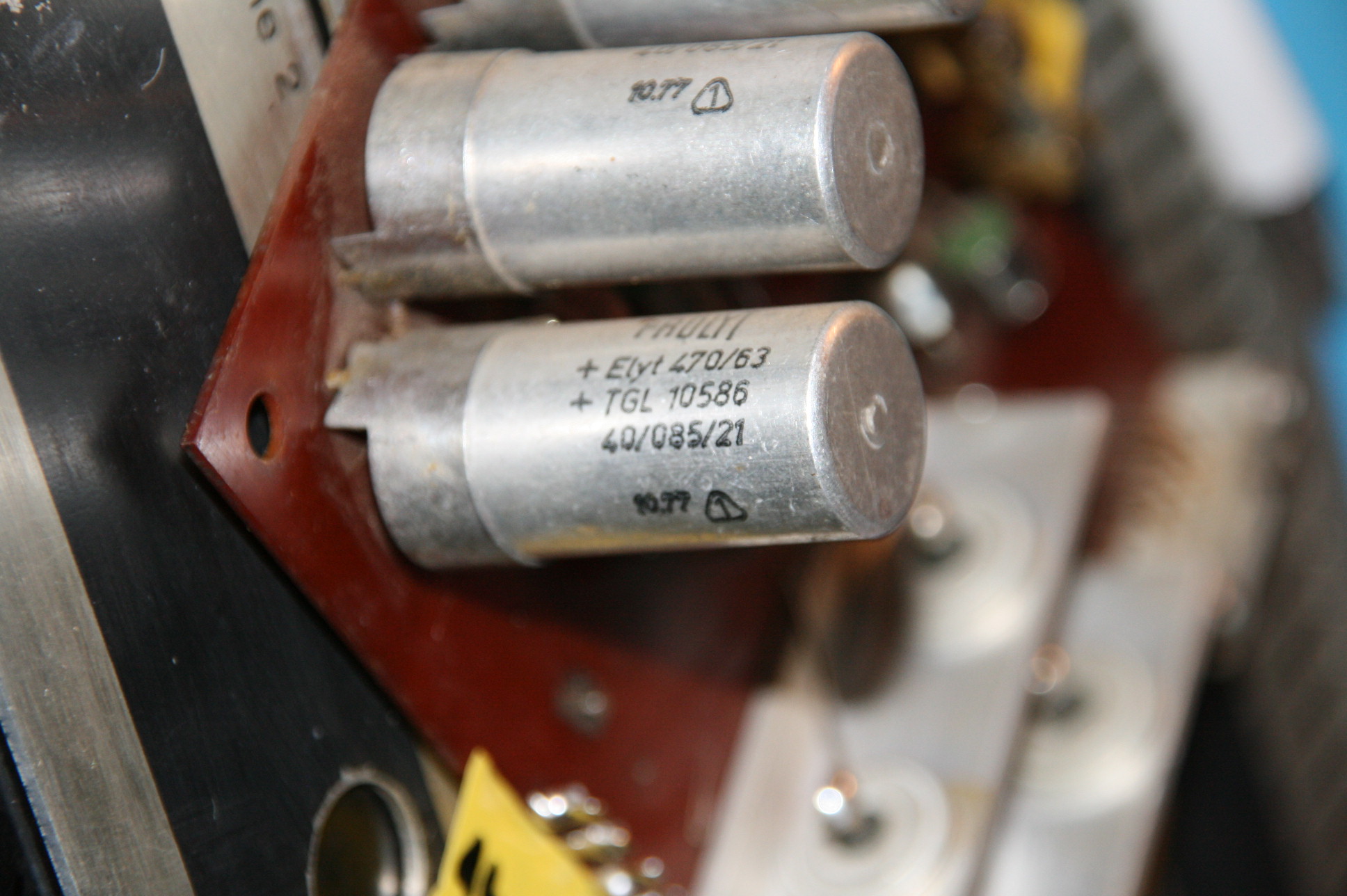 Vermona Regent 600g - Naprawa, konserwacja. Dobór zamienników układu.