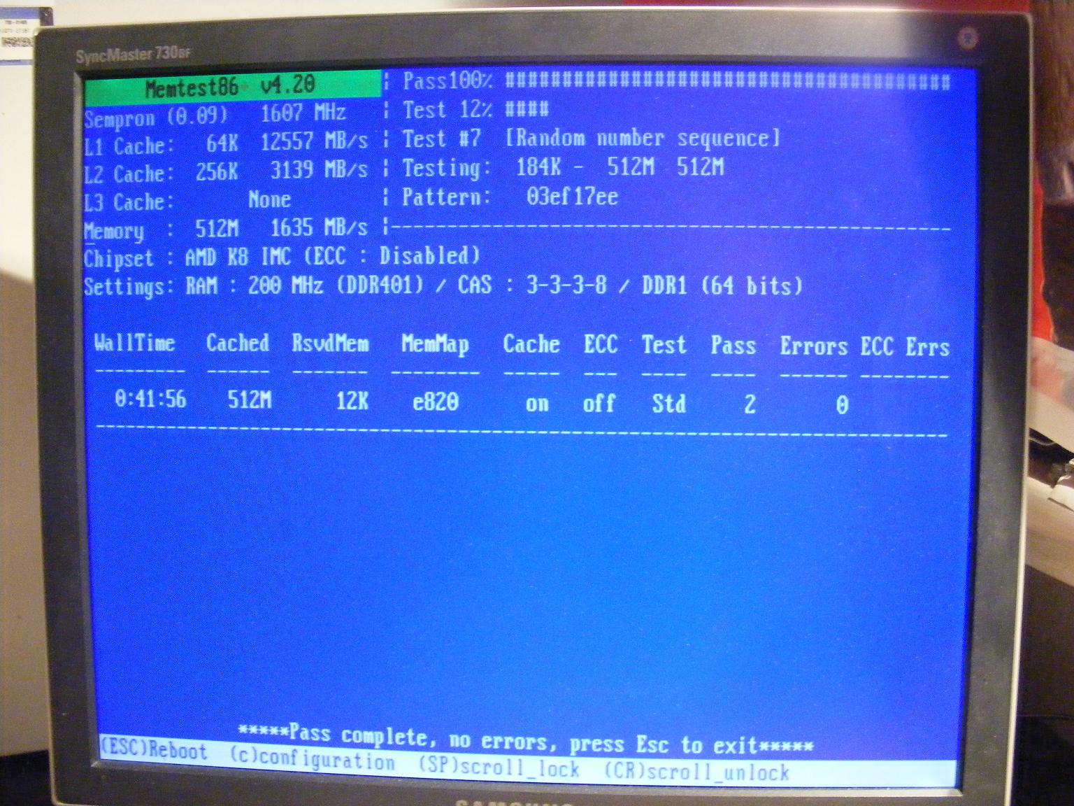 BSOD STOP: 0x0000009C na MSI K8n Neo v2.0 H, zawieszenia, brak Safe Mode