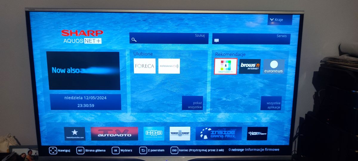 SHARP LC-39LE652V - po wymianie płyty kolory są niewłaściwe, co robić?