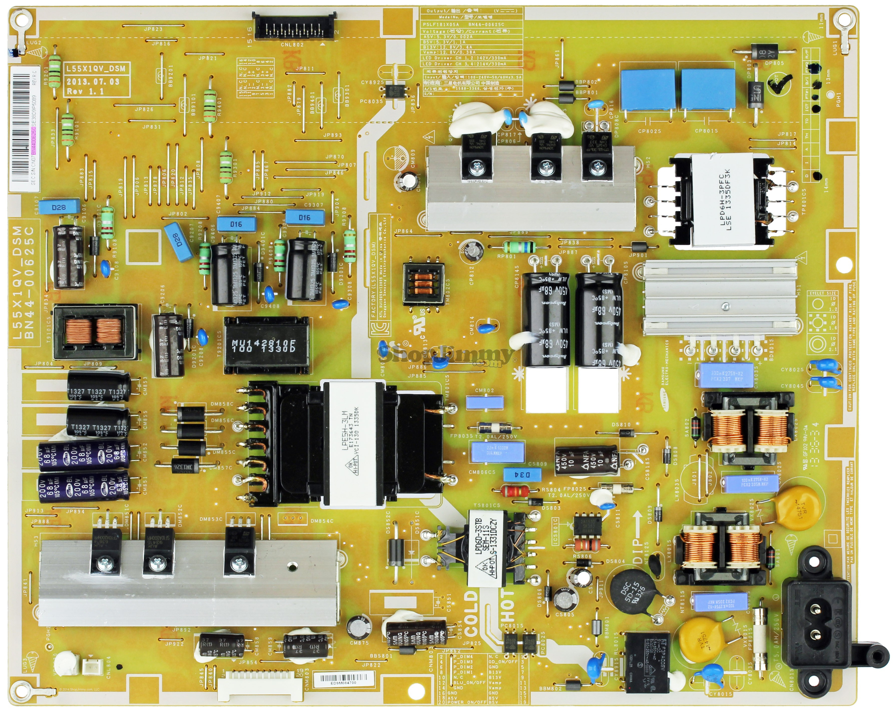 [Rozwiązano] Samsung UE55F6650SS - Uszkodzenie płyty głównej, czy da ...