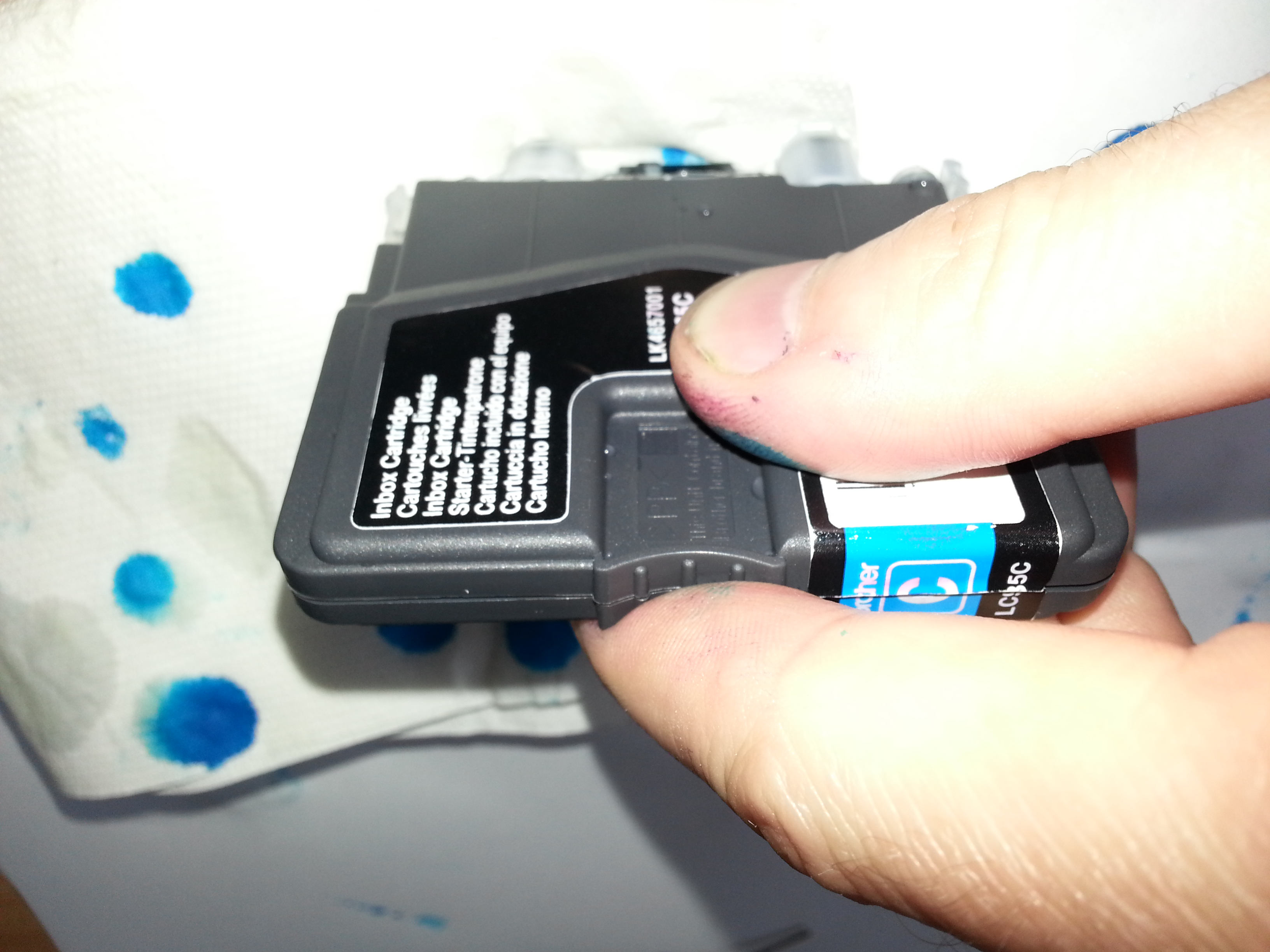 Jak uzupełnić tusz w Brother DCP-J125 z zamiennikiem Active Jet?