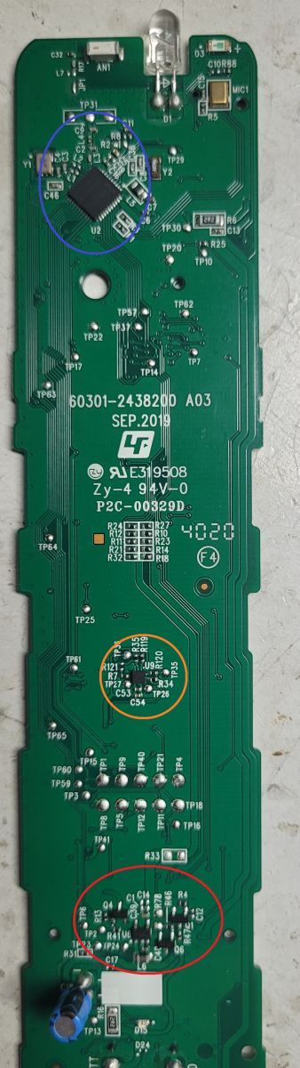 Pilot RMF-TX611E - brak reakcji po wymianie baterii, niewidoczna dioda ...