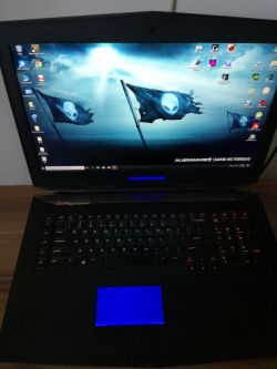 [Do sprzedania] Laptop Dell Alienware 18 r3, Thermal Grizzly, zasilacz 330W